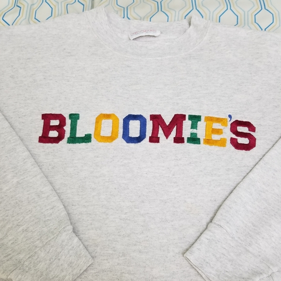 Bloomingdale's | Shirts | Vintage Bloomingdales Bloomies Embroidered ...